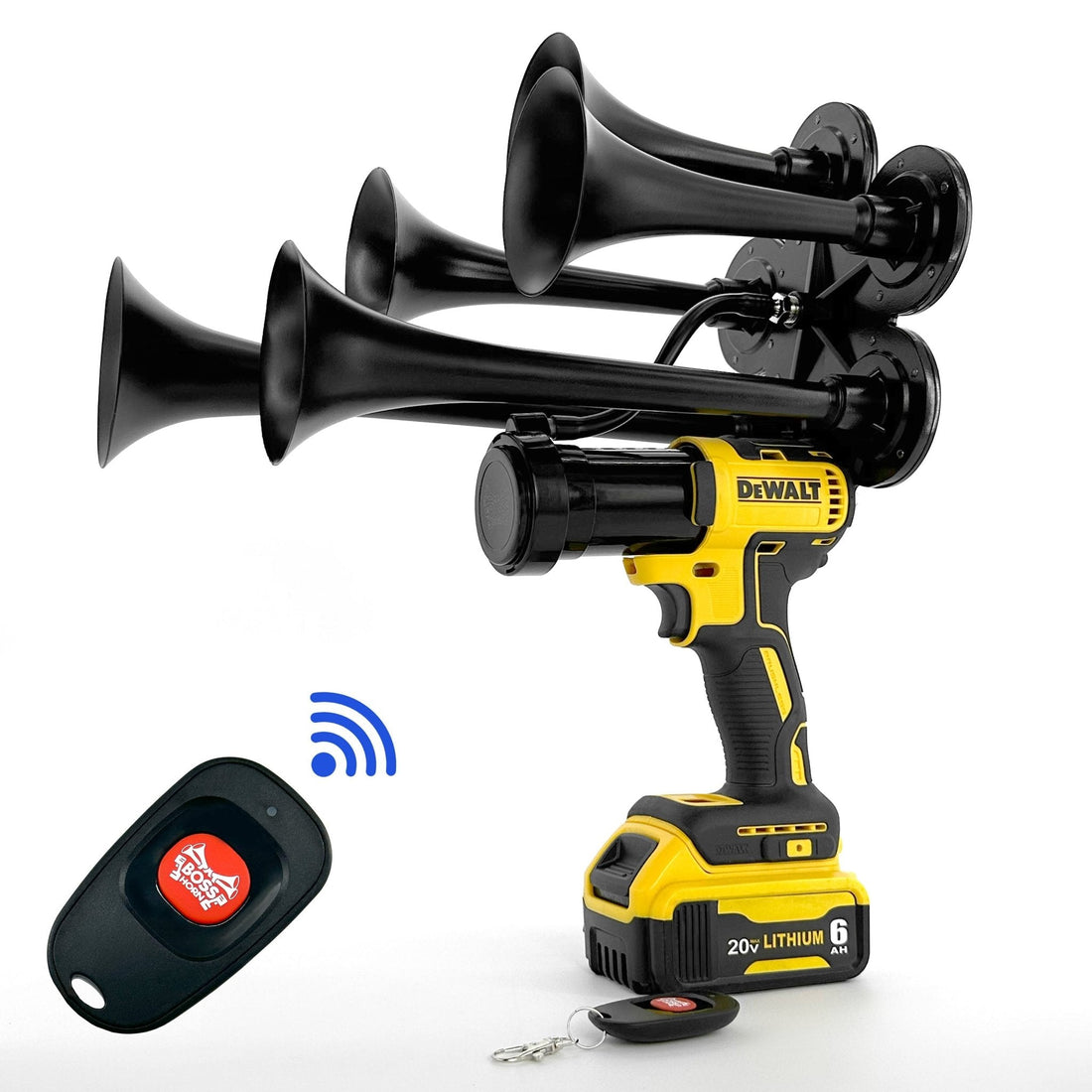 DeWalt Train Horn. Horn Gun with Remote Control – Horngun