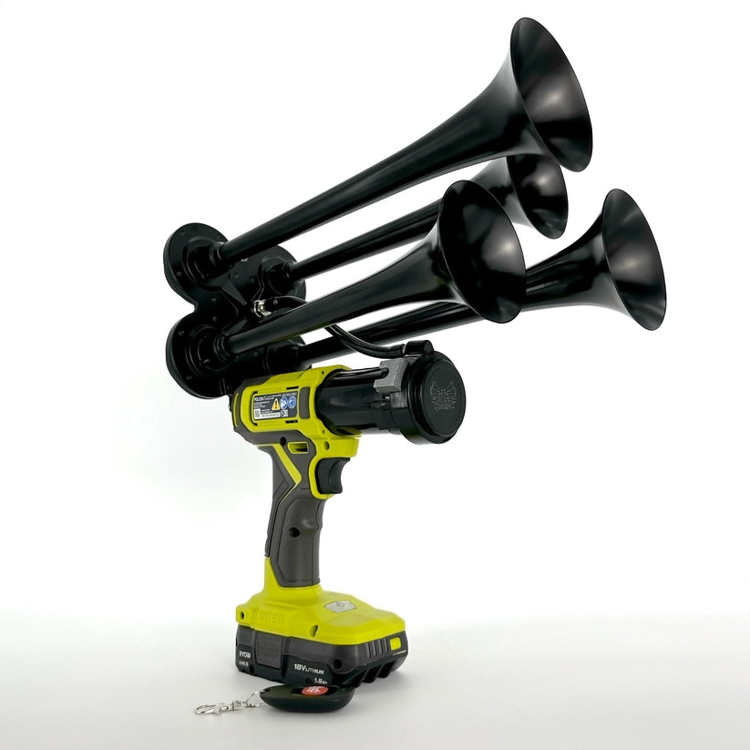 Premium Ryobi Train Horn with Remote – Horngun